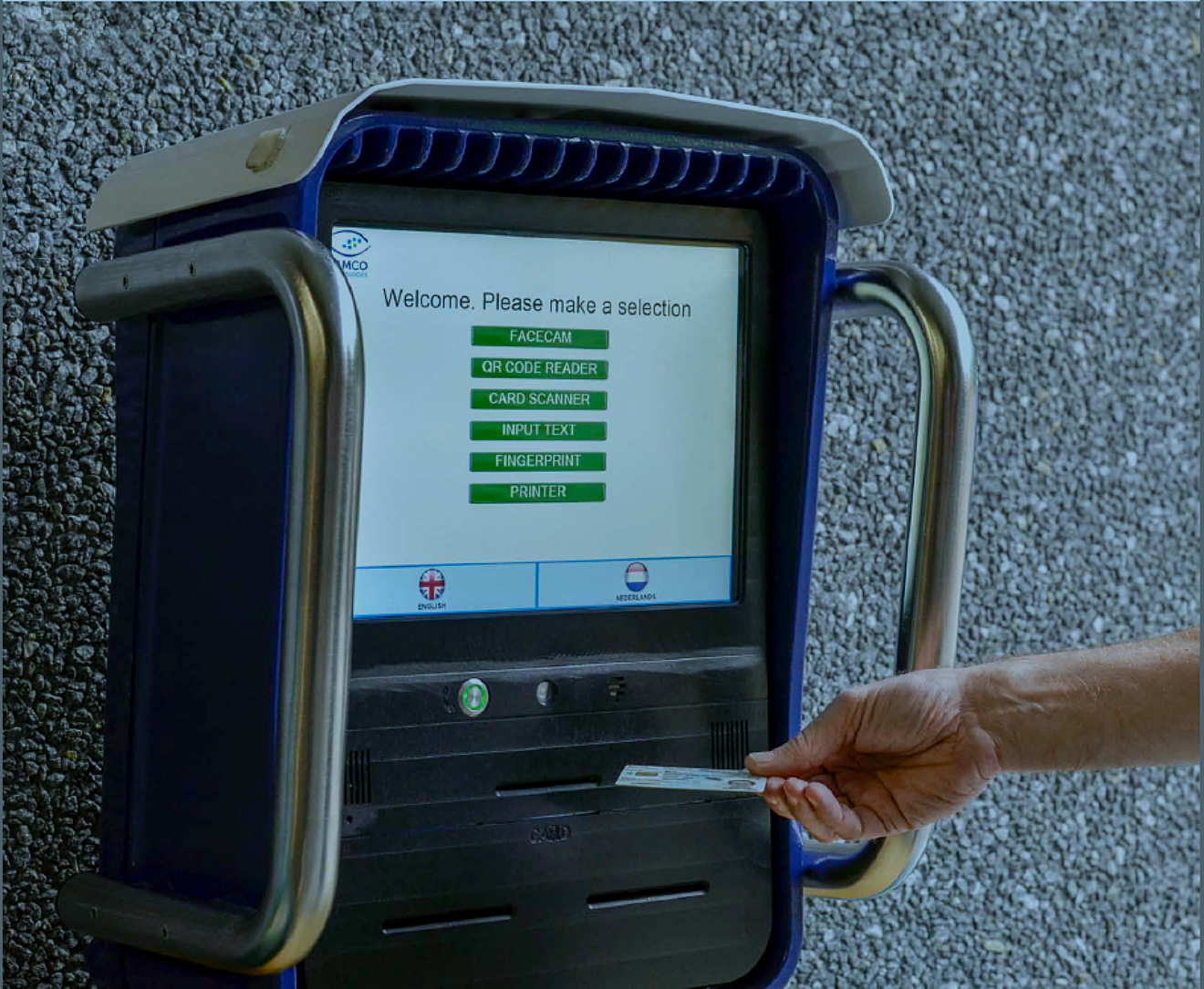 Container terminal gate kiosk | Camco Technologies