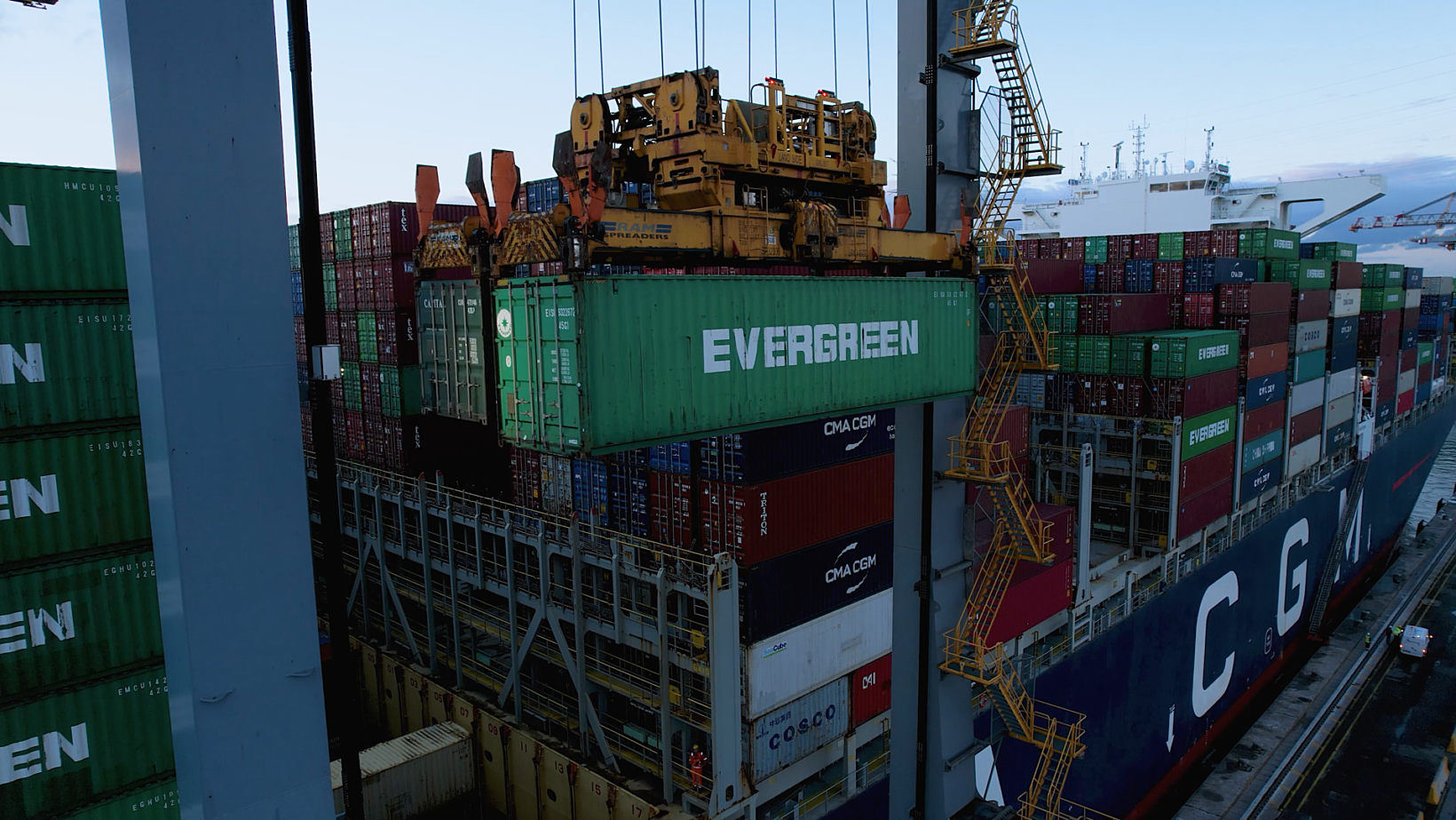 BoxCatcher STS-crane OCR container reading | Camco Technologies