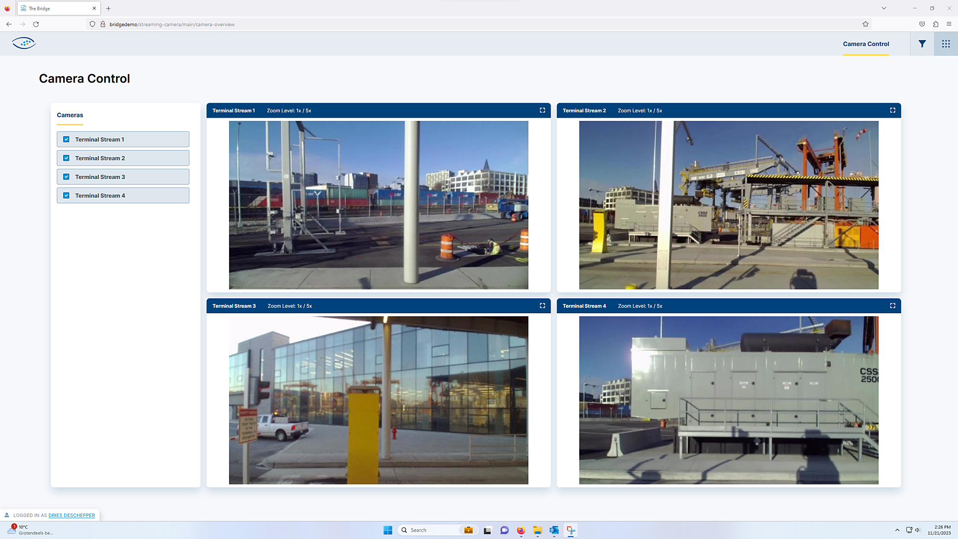 The Bridge. The all-in-one terminal operator interface. | Camco ...