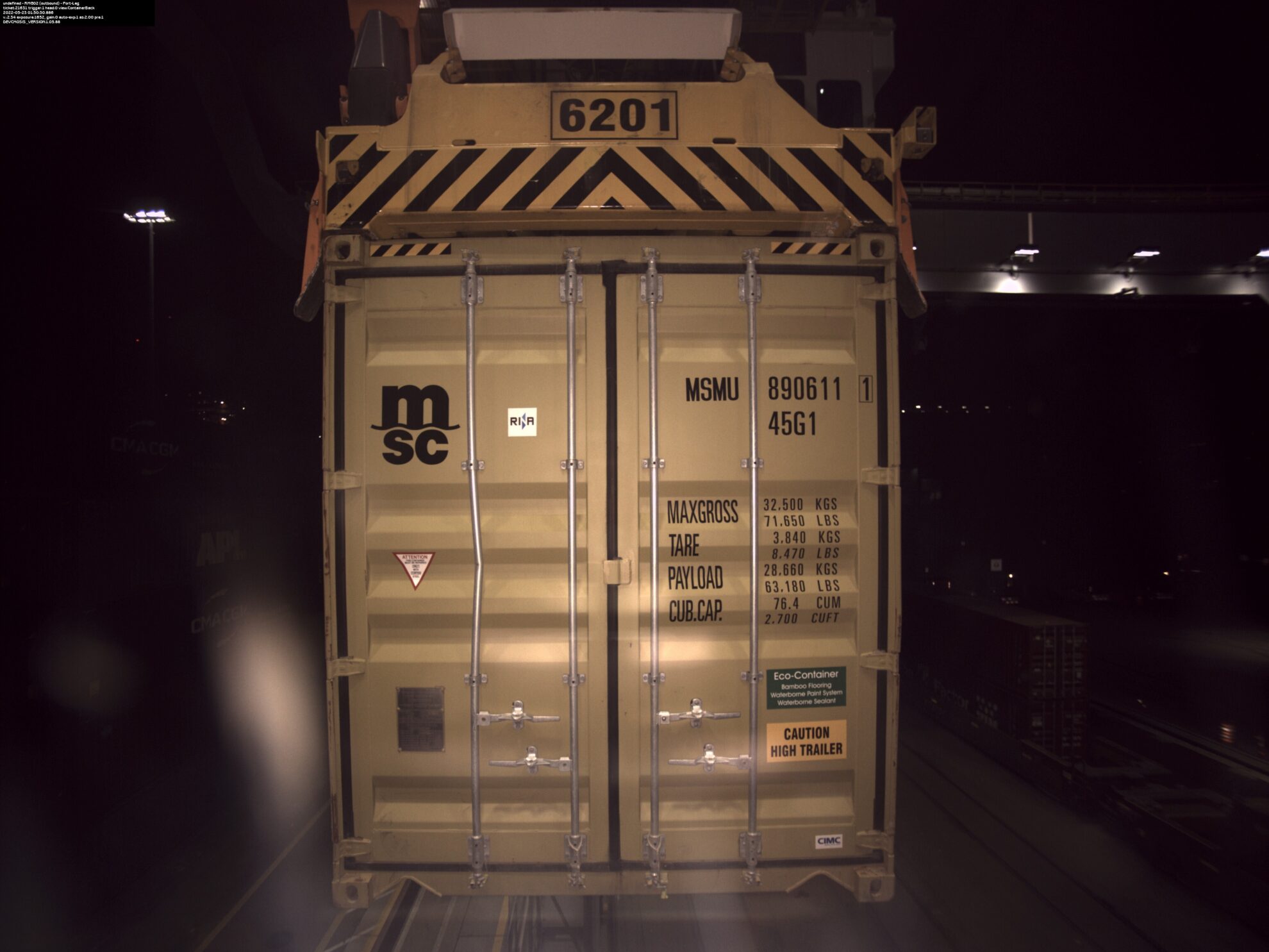 Rail Mounted Gantry crane OCR/OFR | Camco Technologies